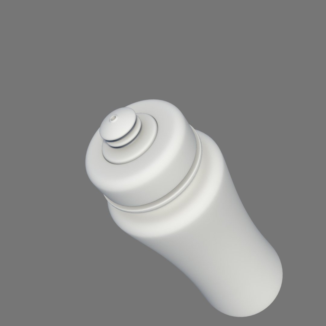 3d model of bottle sipper