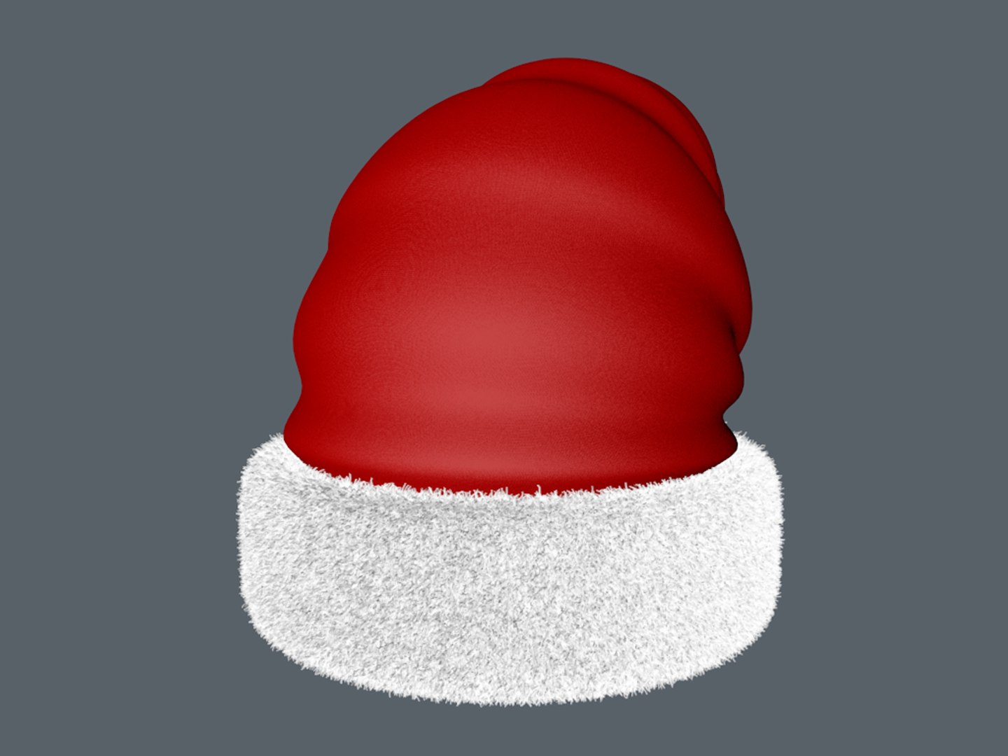 Santa Hat 3d C4d
