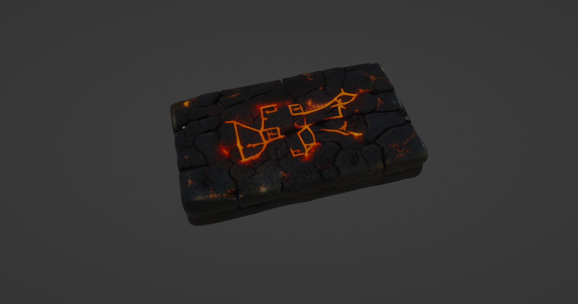 Ancient Rune-Engraved Stone Tablet 3D - TurboSquid 2377051