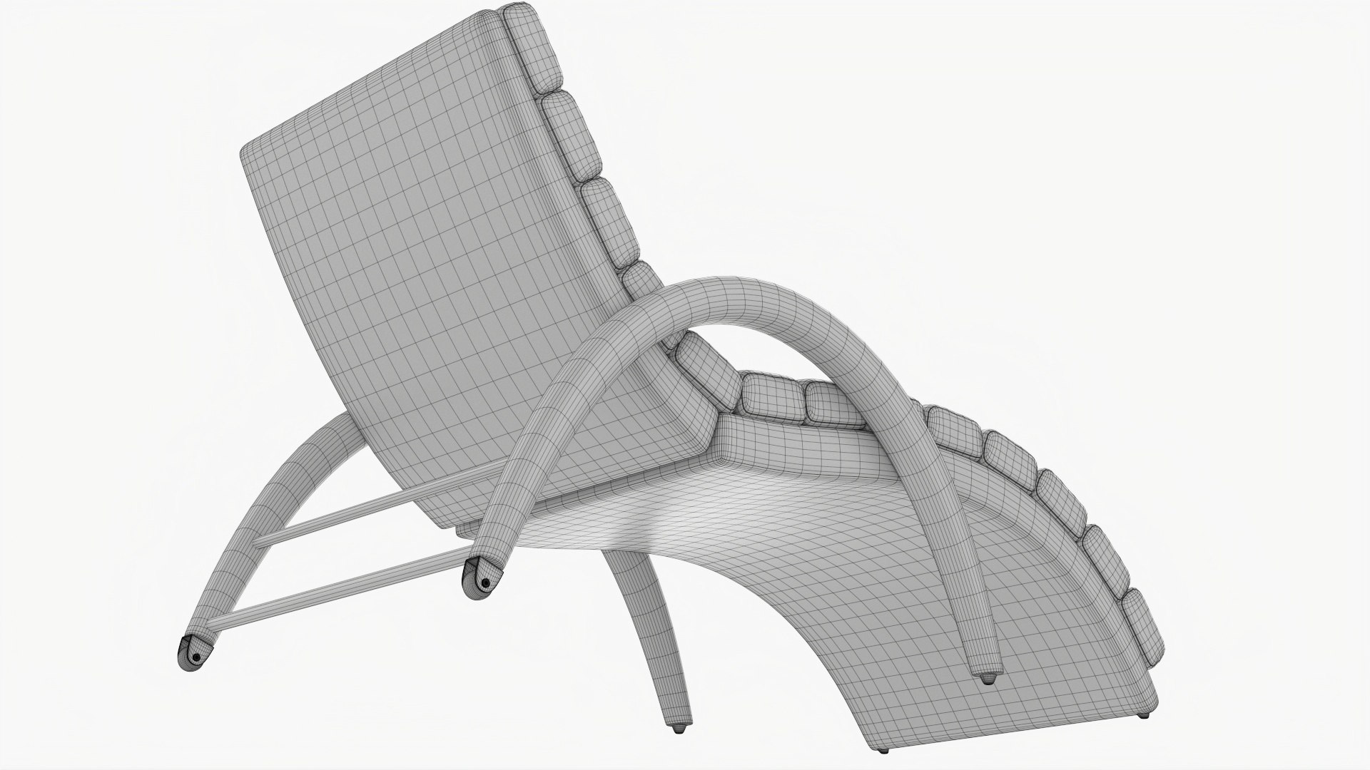 Chaise Longue 3D Model - TurboSquid 1760471