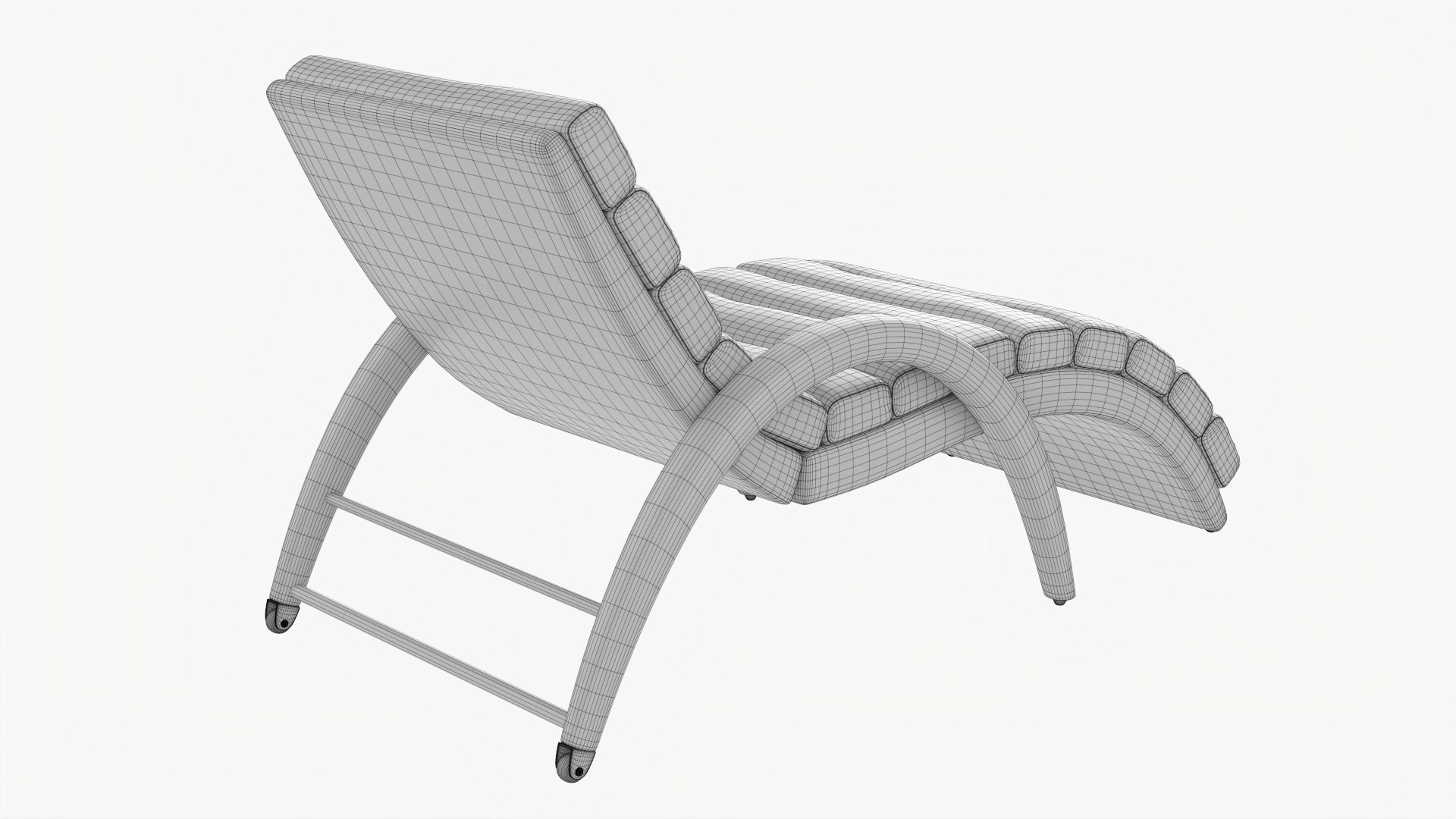 Chaise Longue 3D Model - TurboSquid 1760471