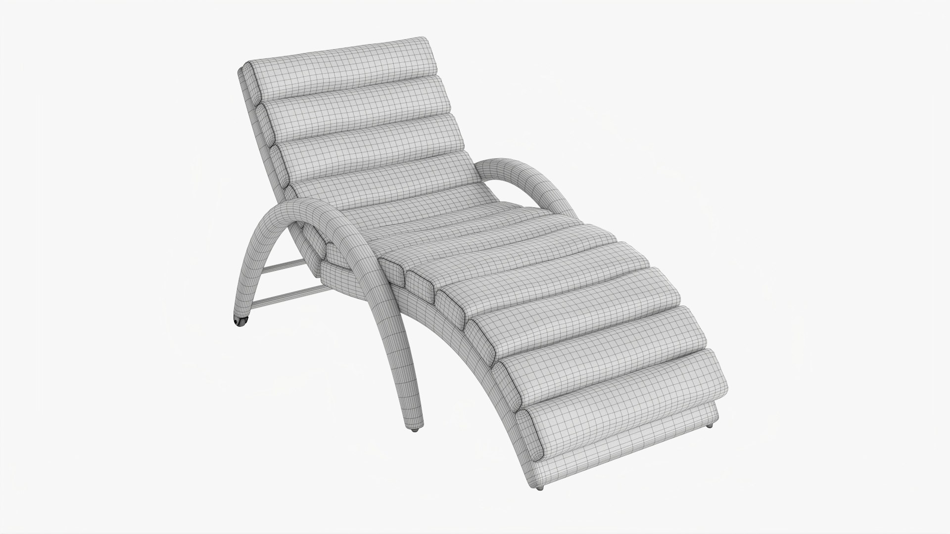 Chaise Longue 3D Model - TurboSquid 1760471