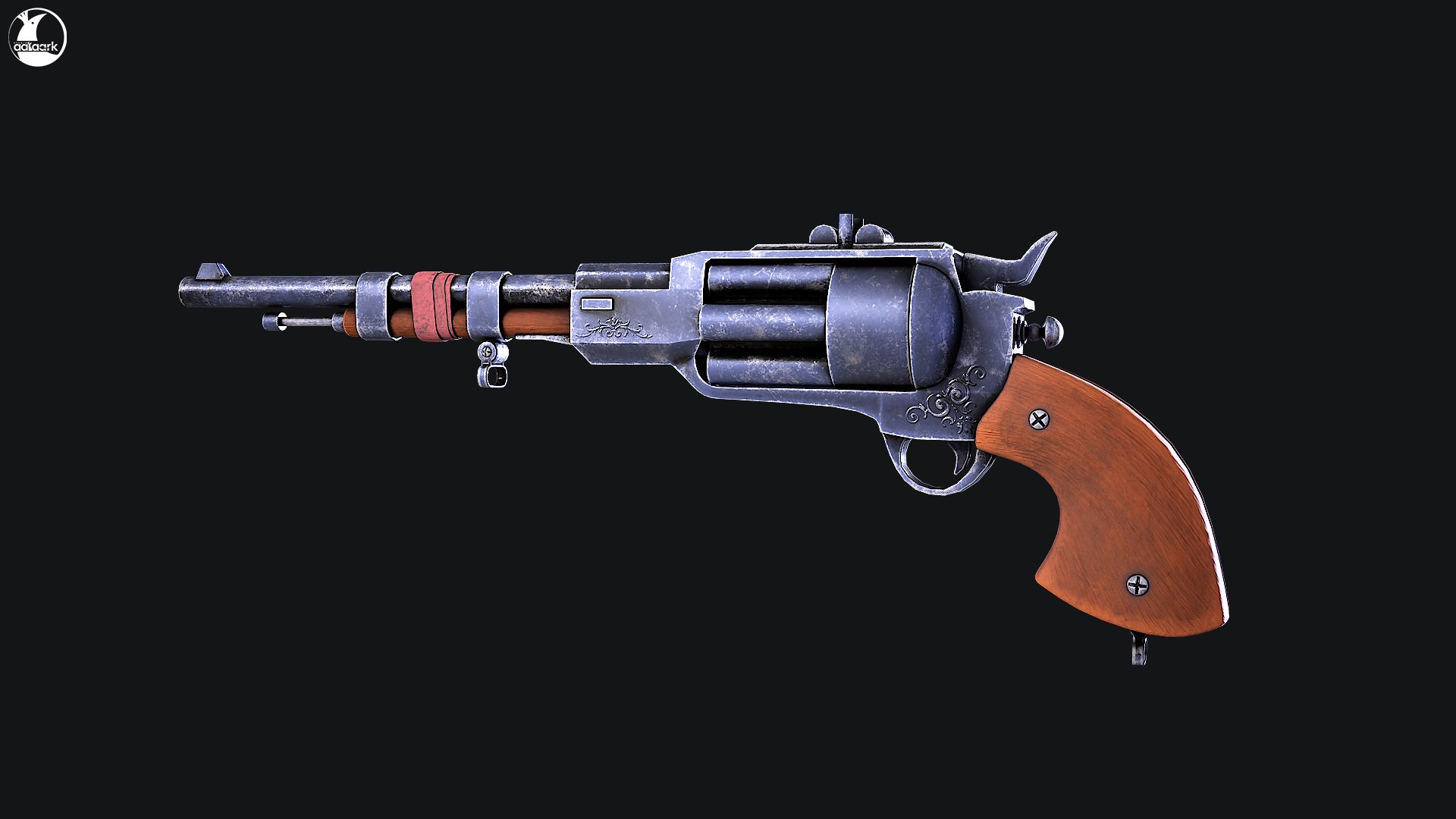 Realistic 3D Model Of A Revolver 3D Model - TurboSquid 2371627