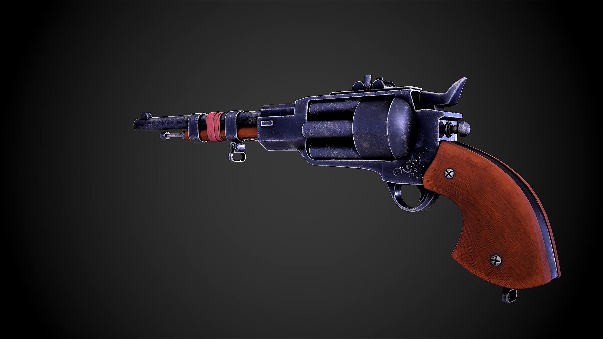 Realistic 3D Model Of A Revolver 3D Model - TurboSquid 2371627