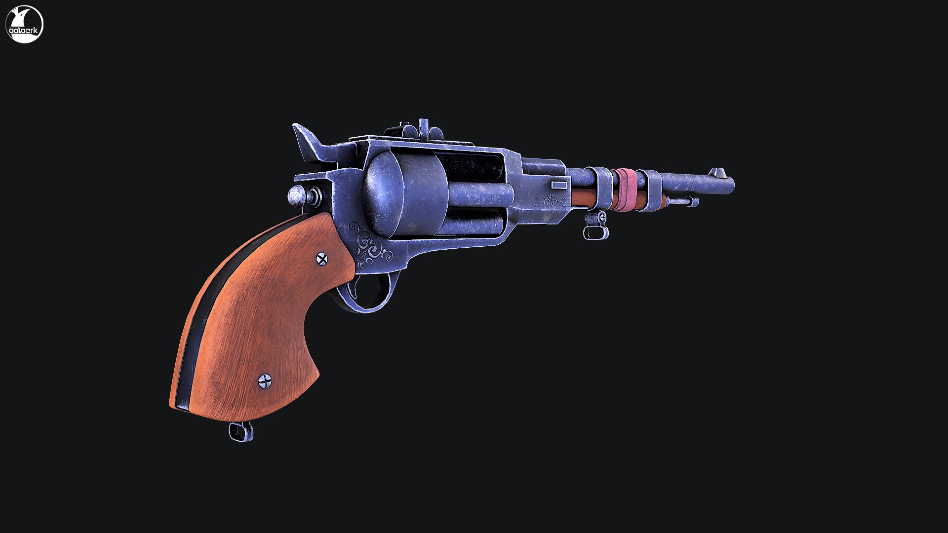 Realistic 3D Model Of A Revolver 3D Model - TurboSquid 2371627