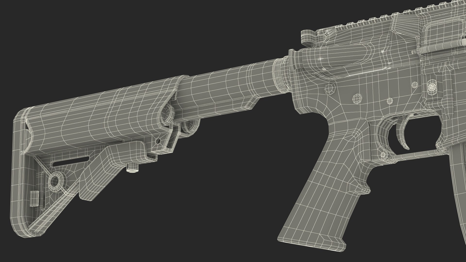 3D M4 Assault Rifle - TurboSquid 2208673