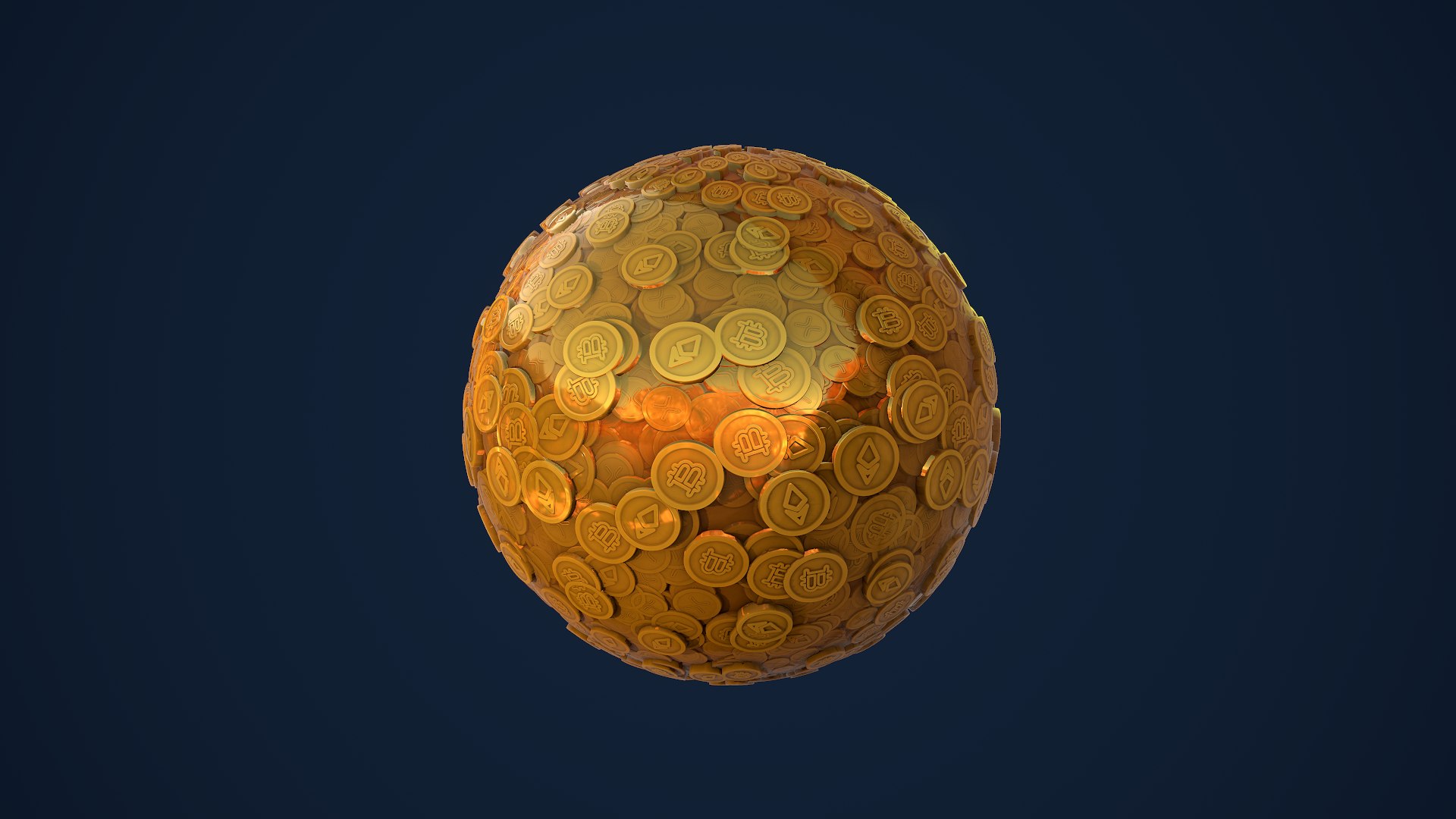 3D Cryptocurrency Coins Texture Stylized PBR Texture - TurboSquid 1782978