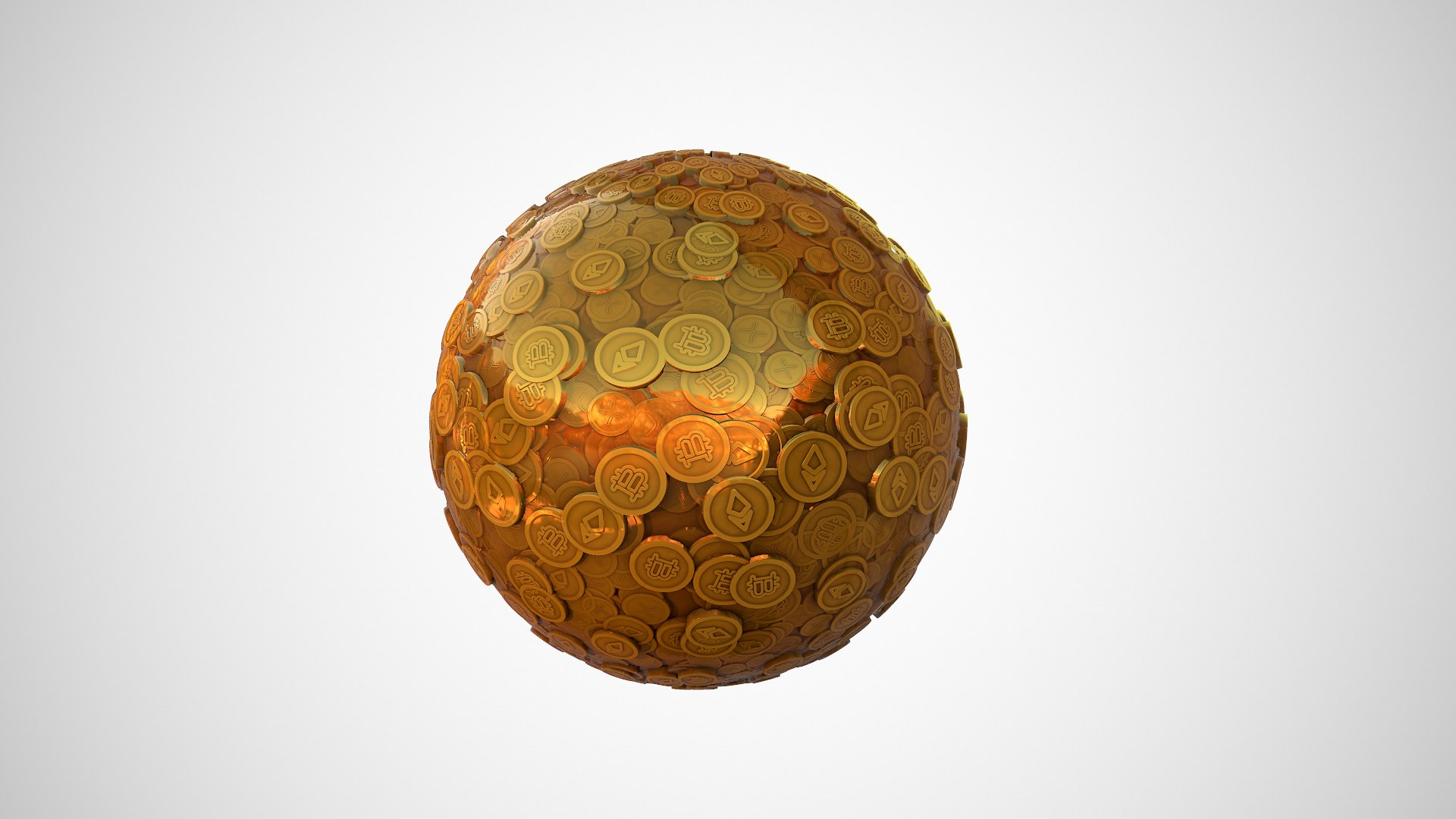 3D Cryptocurrency Coins Texture Stylized PBR Texture - TurboSquid 1782978