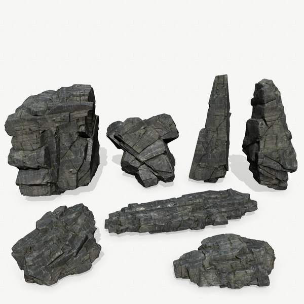modelo 3d cliff rocks - TurboSquid 2026671