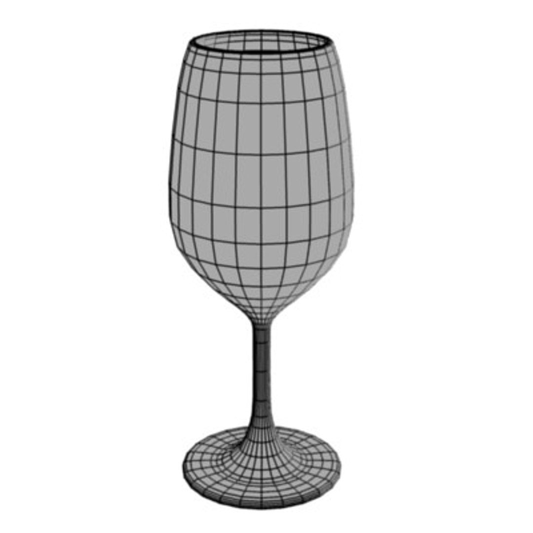 3d glass model
