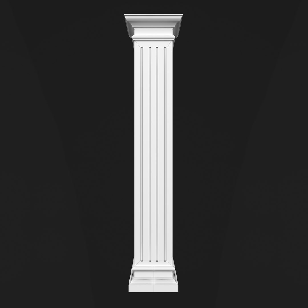 Column Decorative 23 3D Model - TurboSquid 2400651