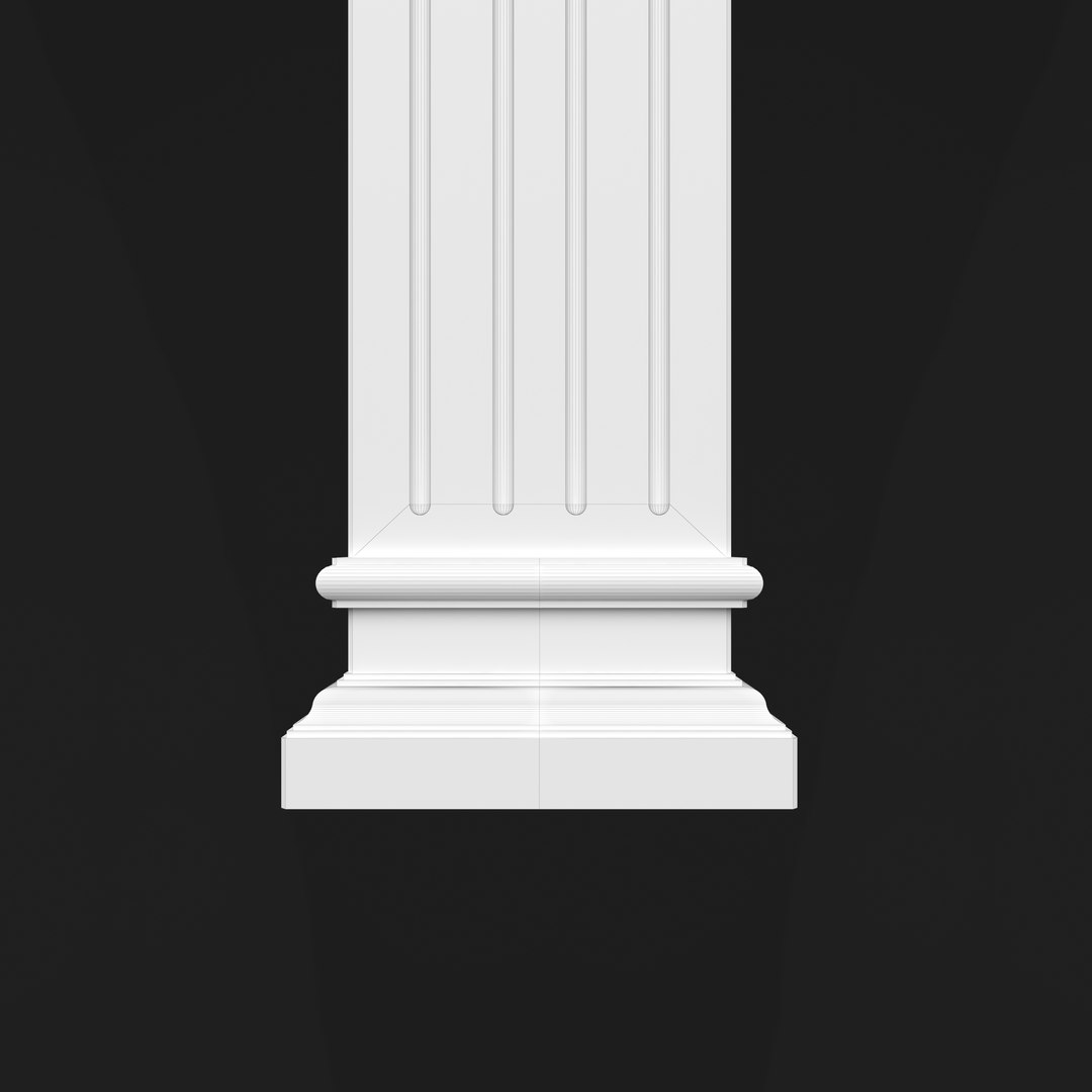Column Decorative 23 3D Model - TurboSquid 2400651