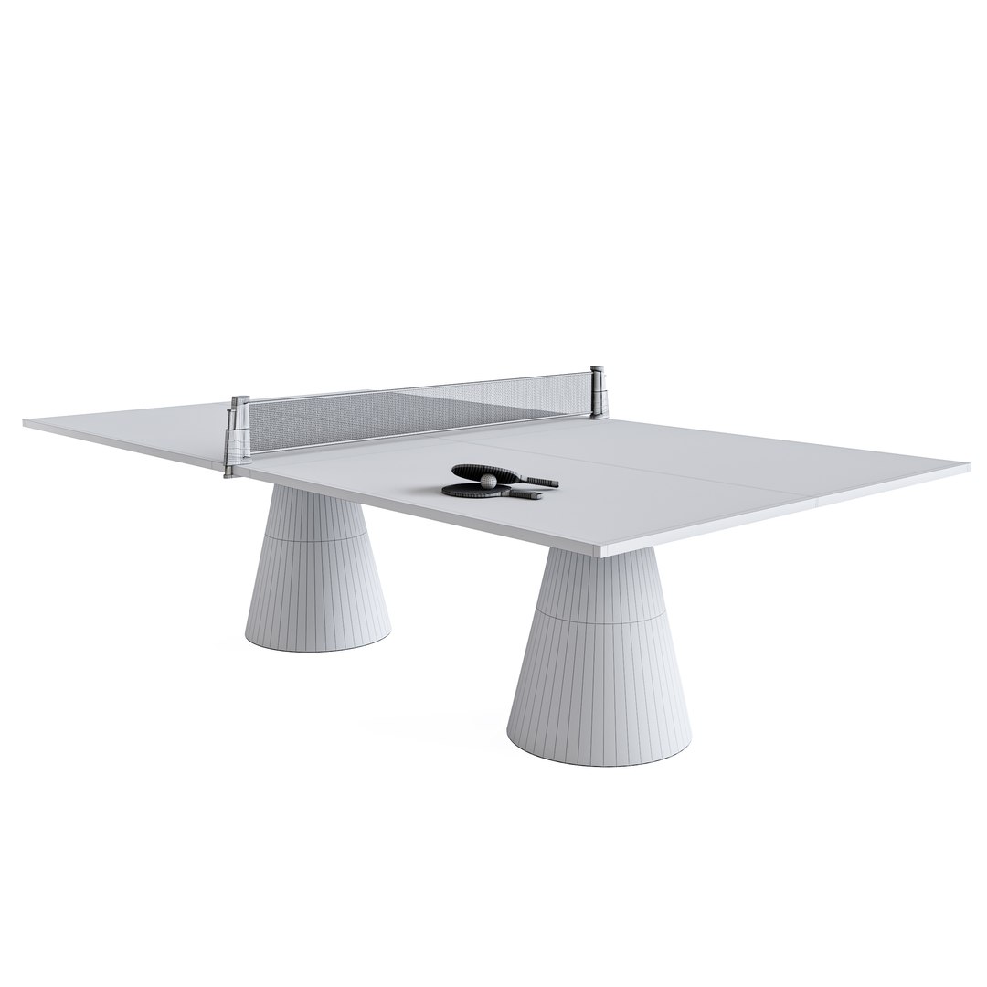 Ping Pong Tables Dada FAS Pendezza 3D Model - TurboSquid 2095174