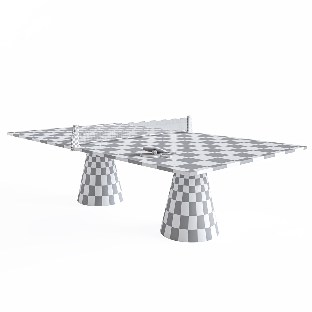 Ping Pong Tables Dada FAS Pendezza 3D Model - TurboSquid 2095174