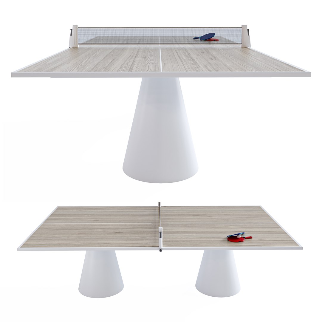 Ping Pong Tables Dada FAS Pendezza 3D Model - TurboSquid 2095174