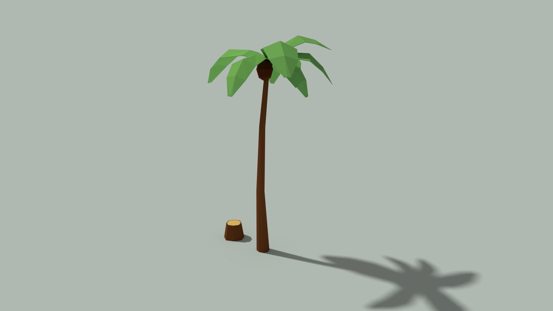 3D Model Palm Tree Trunk - TurboSquid 1319274