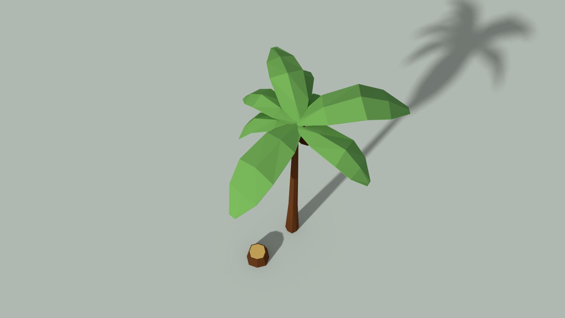 3D Model Palm Tree Trunk - TurboSquid 1319274