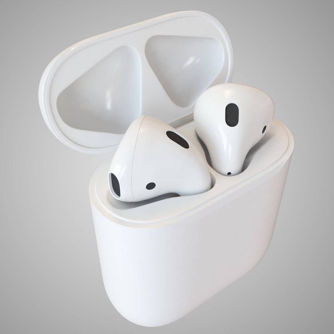 Headphones Technology Earpods 3D Model - TurboSquid 1664355