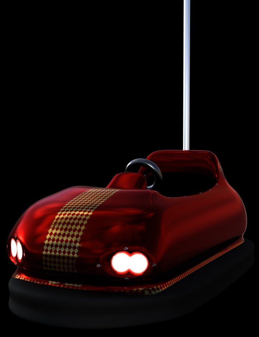 3D Dodgem Fairground - TurboSquid 1418034