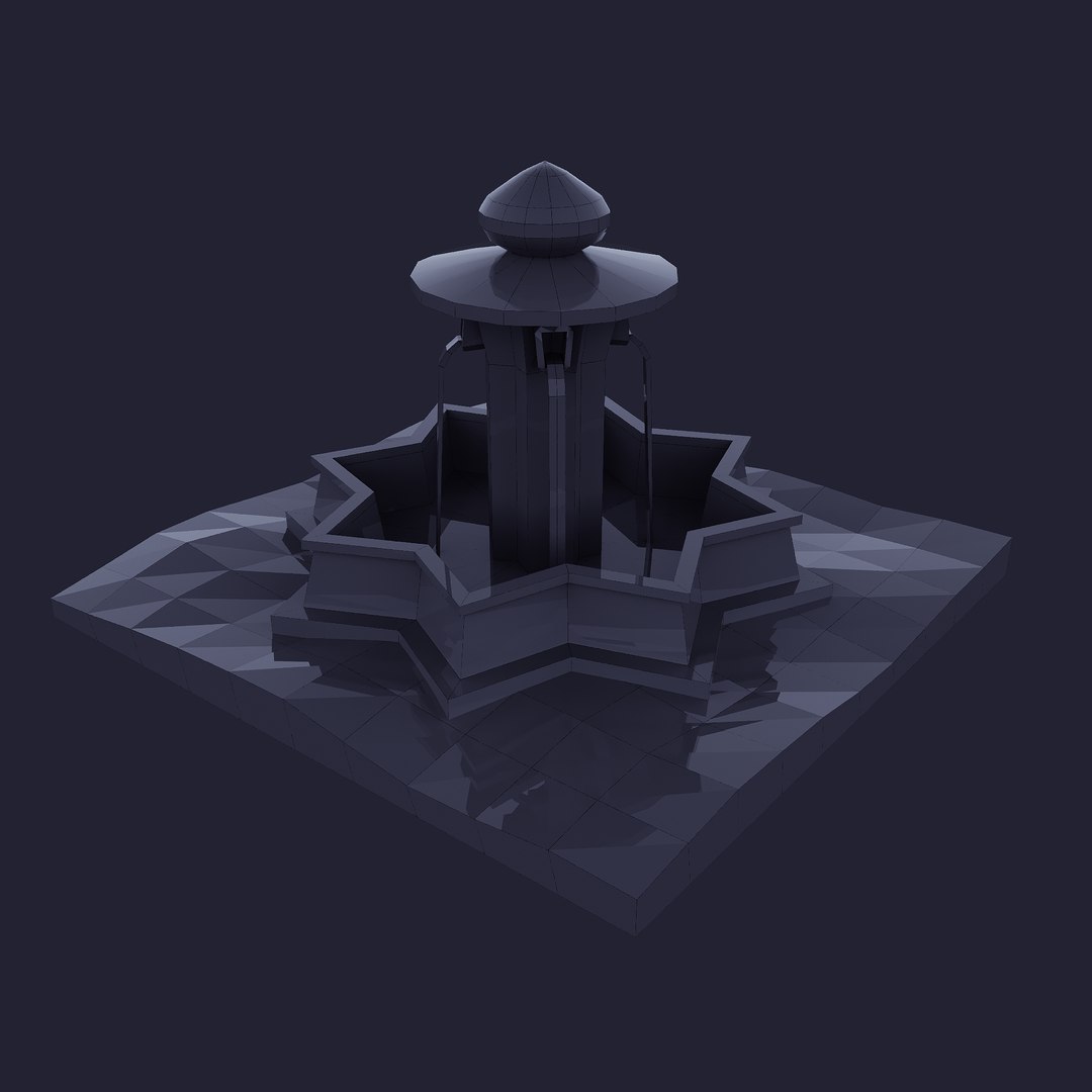 Dark Low Poly Fantasy Set Model 3D - TurboSquid 2167277