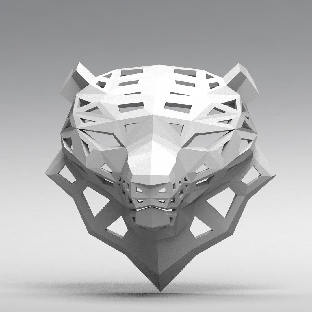 Leopard Head 3D Model - TurboSquid 1676292