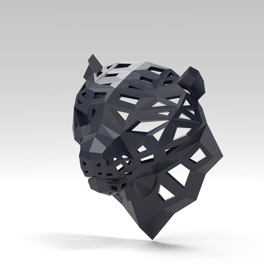 Leopard Head 3D Model - TurboSquid 1676292
