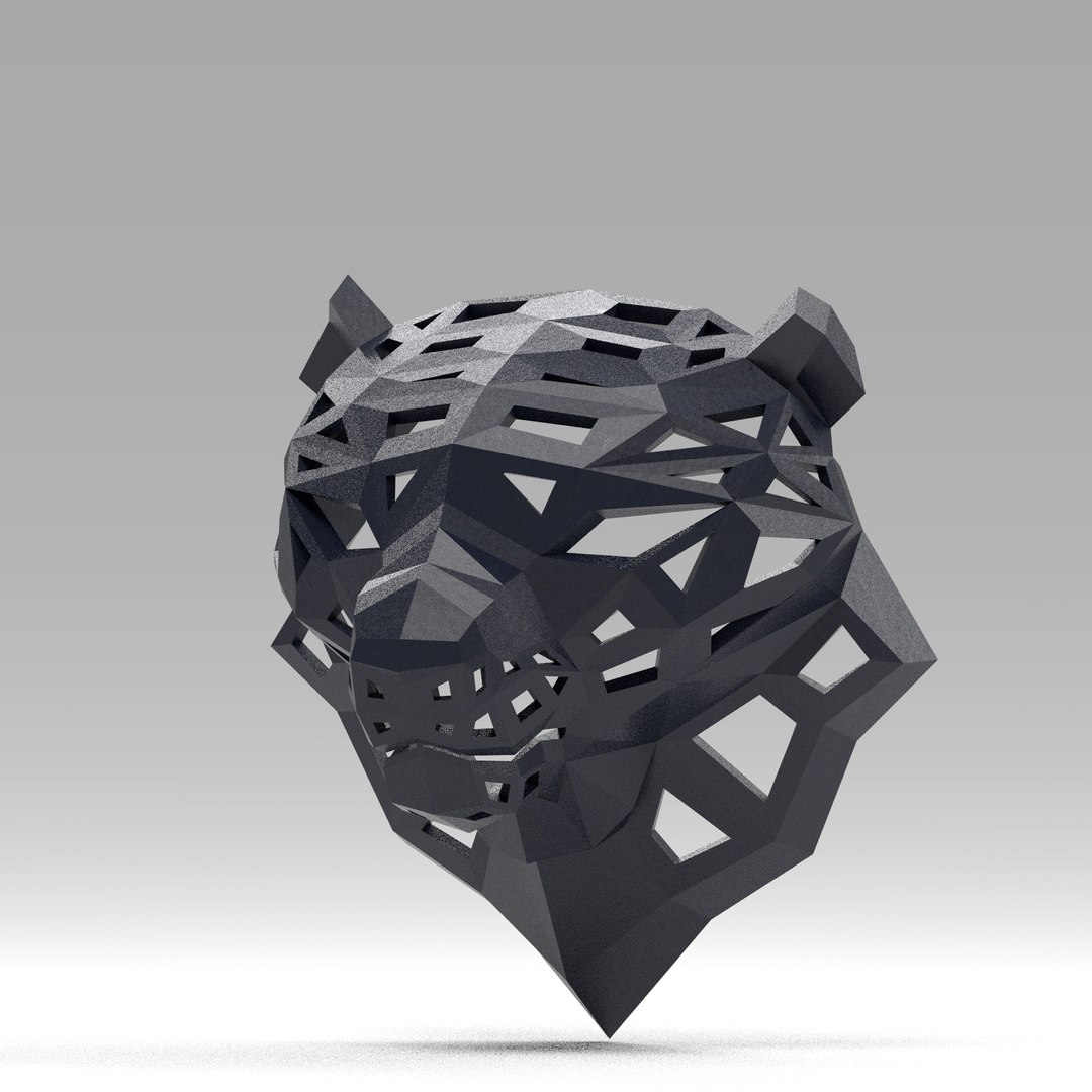 Leopard Head 3D Model - TurboSquid 1676292