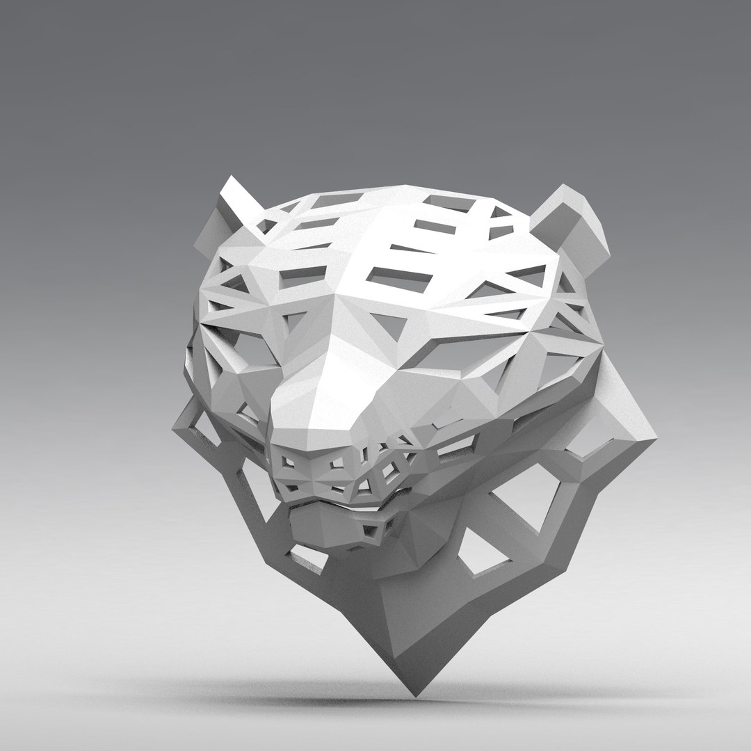 Leopard Head 3D Model - TurboSquid 1676292