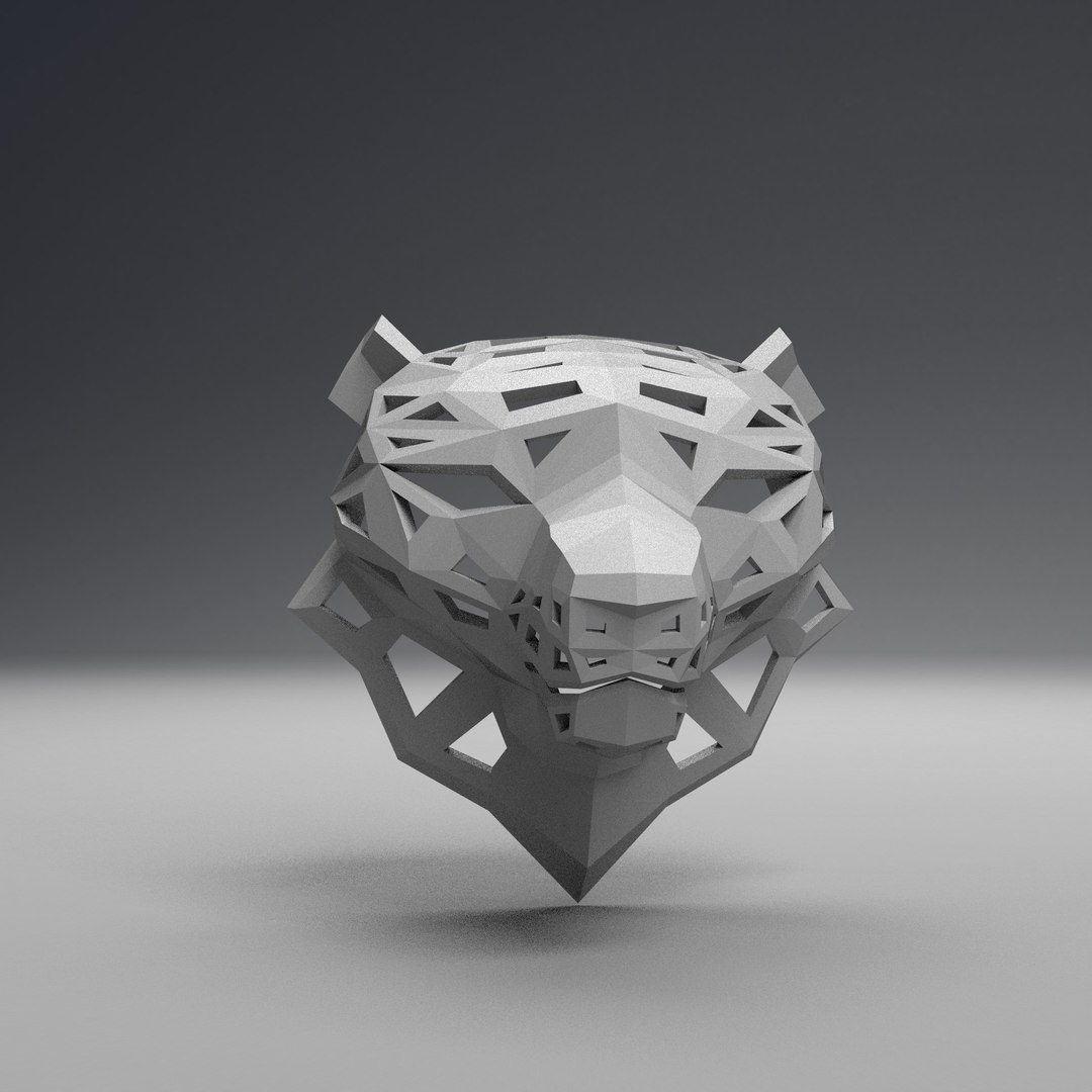Leopard Head 3D Model - TurboSquid 1676292