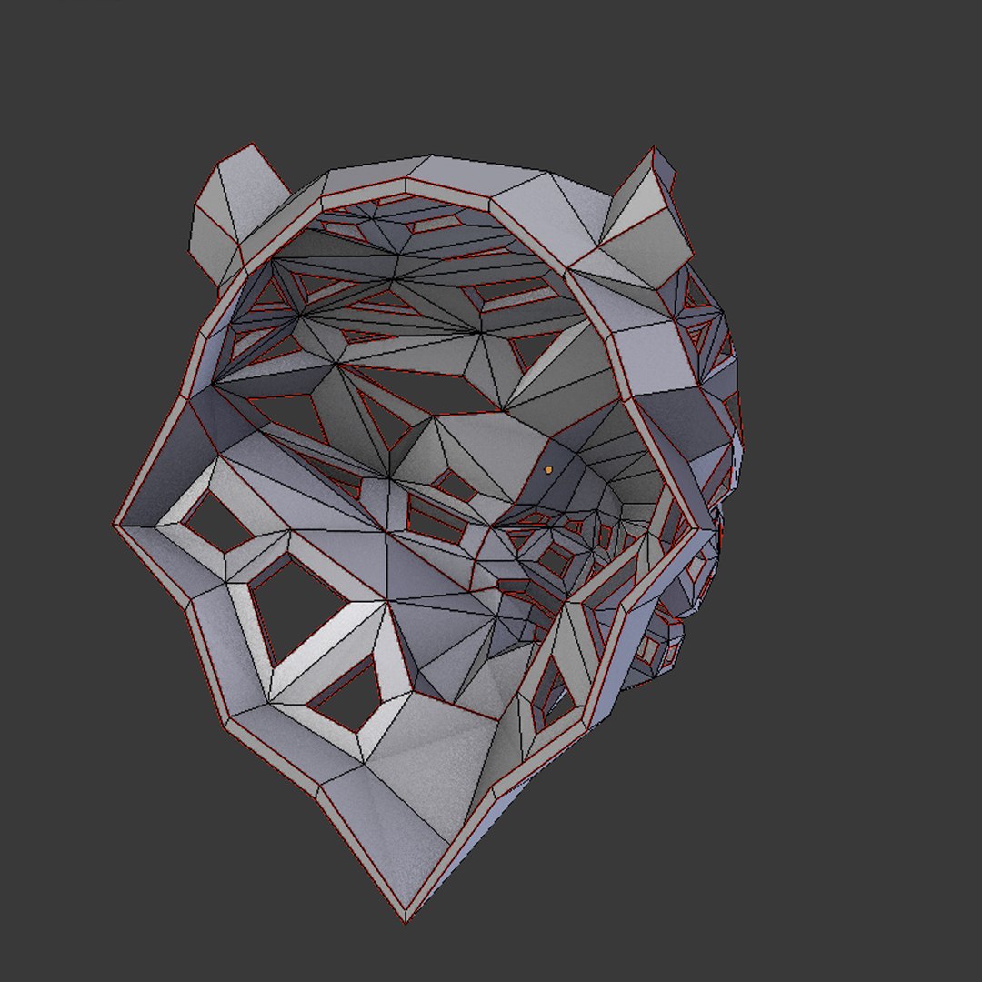 Leopard Head 3D Model - TurboSquid 1676292