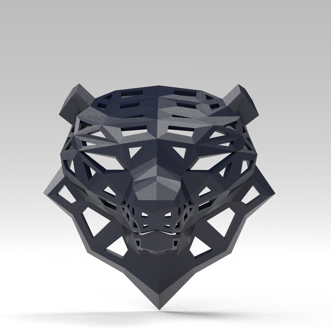 Leopard Head 3D Model - TurboSquid 1676292