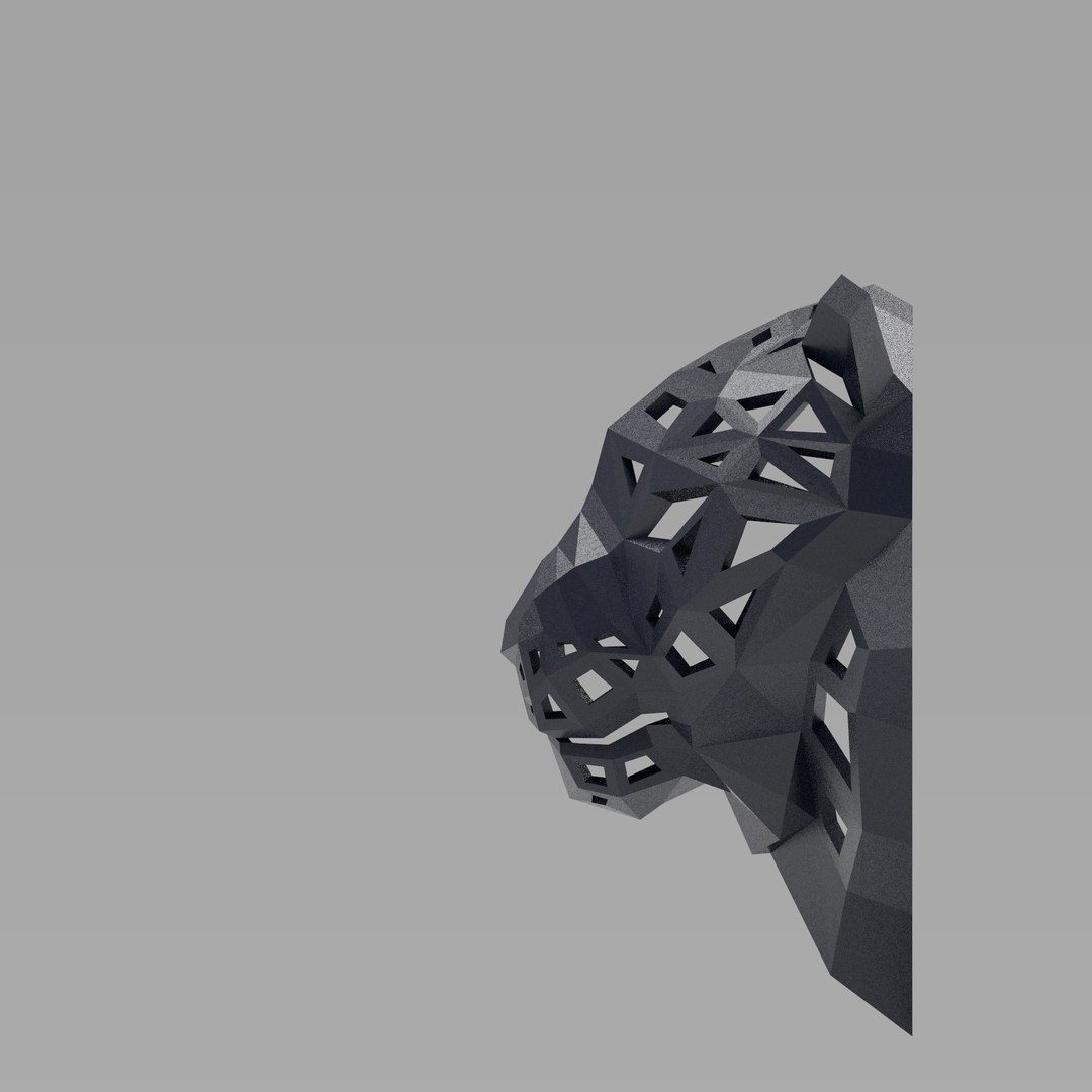 Leopard Head 3D Model - TurboSquid 1676292