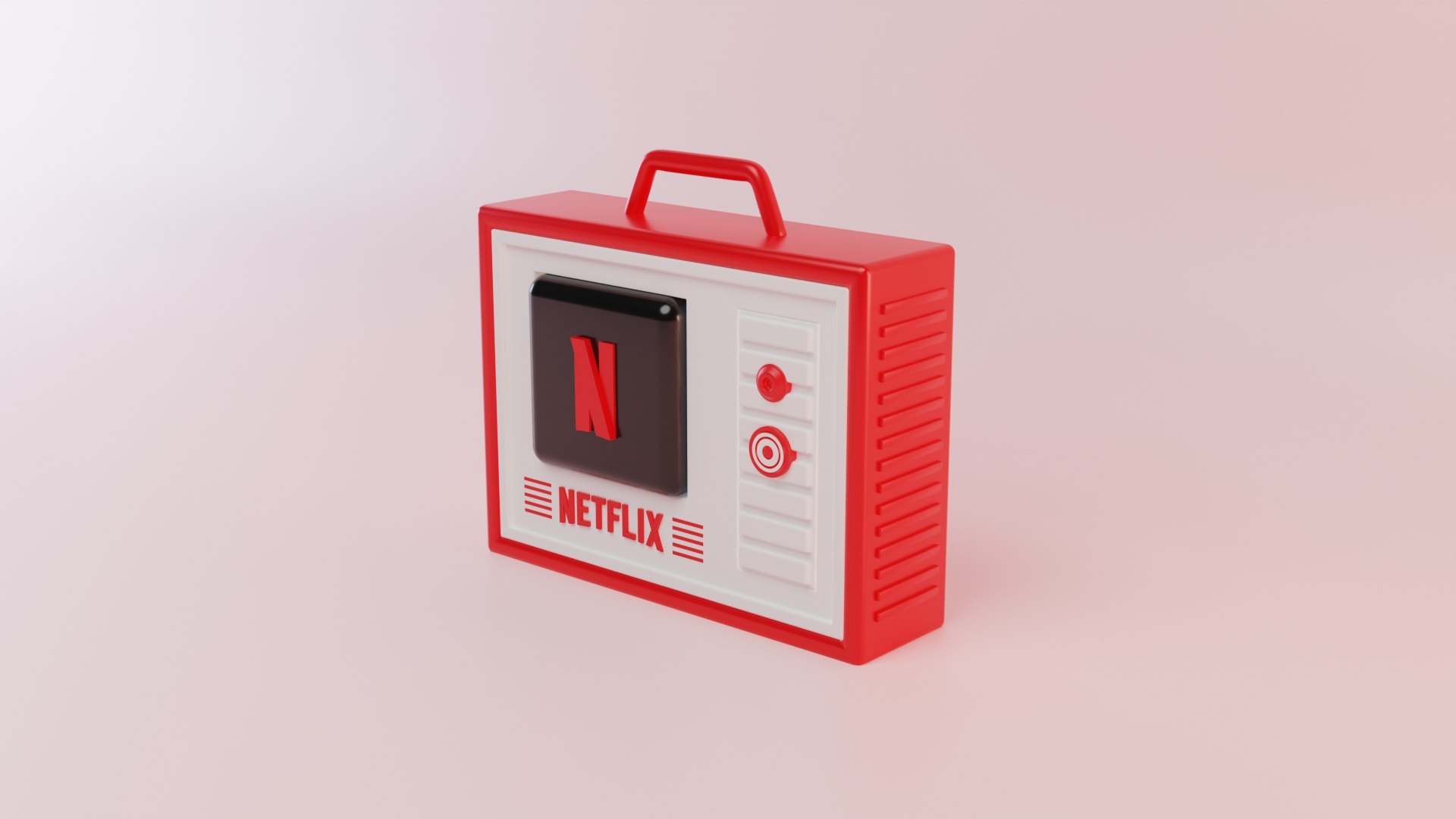 3D Netflix Tv - TurboSquid 2110454