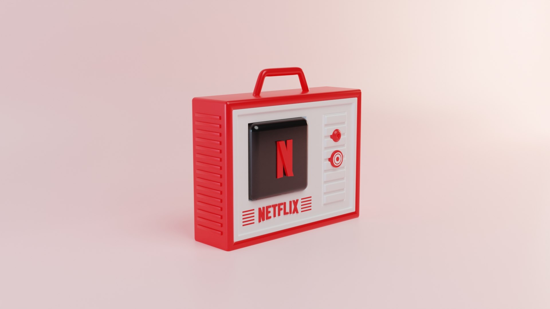 3D Netflix Tv - TurboSquid 2110454