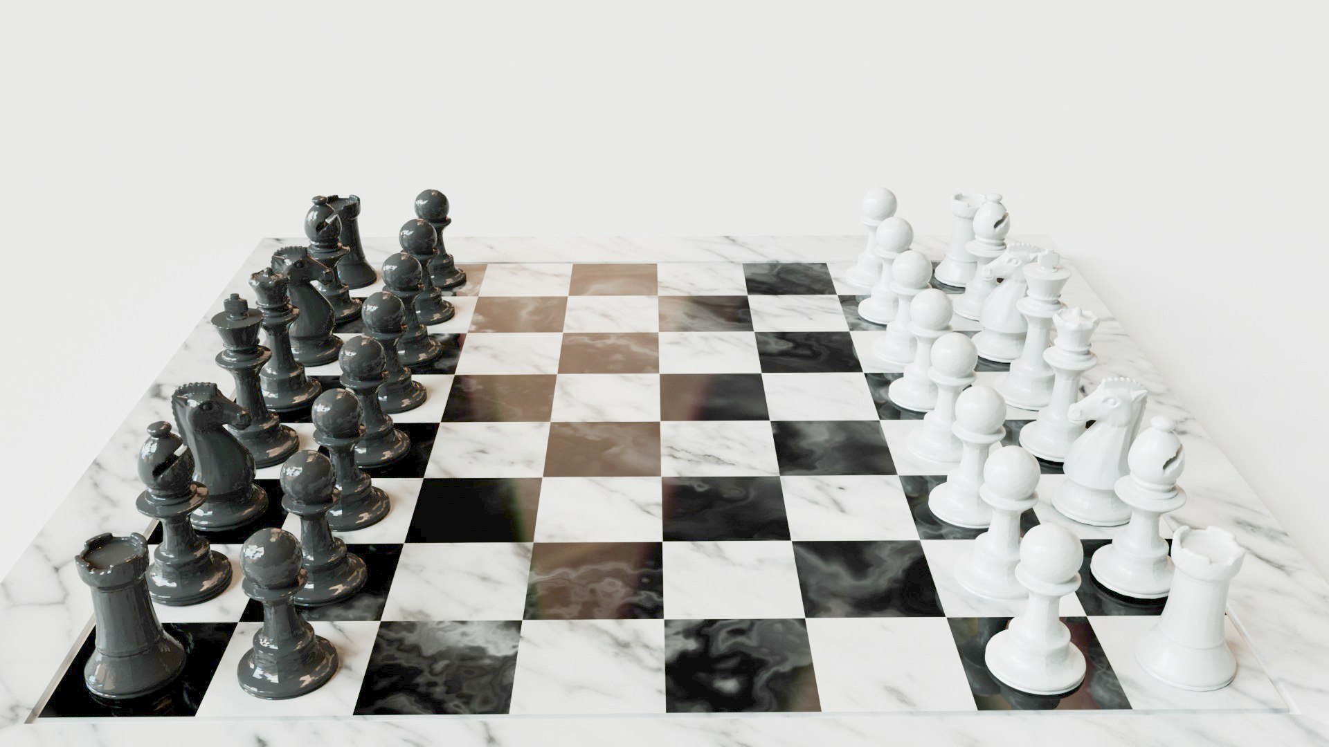 Chess Set - 3D Asset 3D Model - TurboSquid 1880068