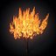3D Burning Tree Forest - TurboSquid 1218478