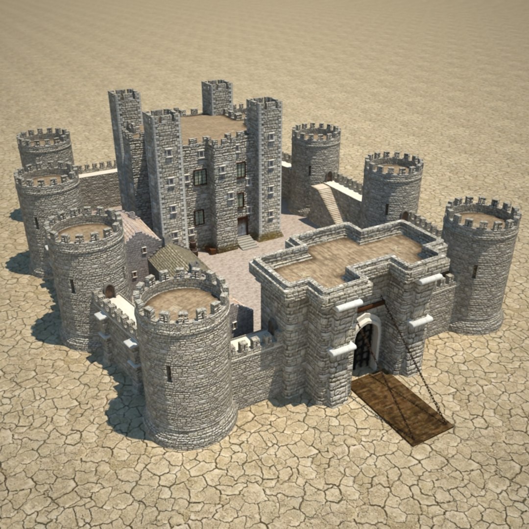 Maya Medieval Castle