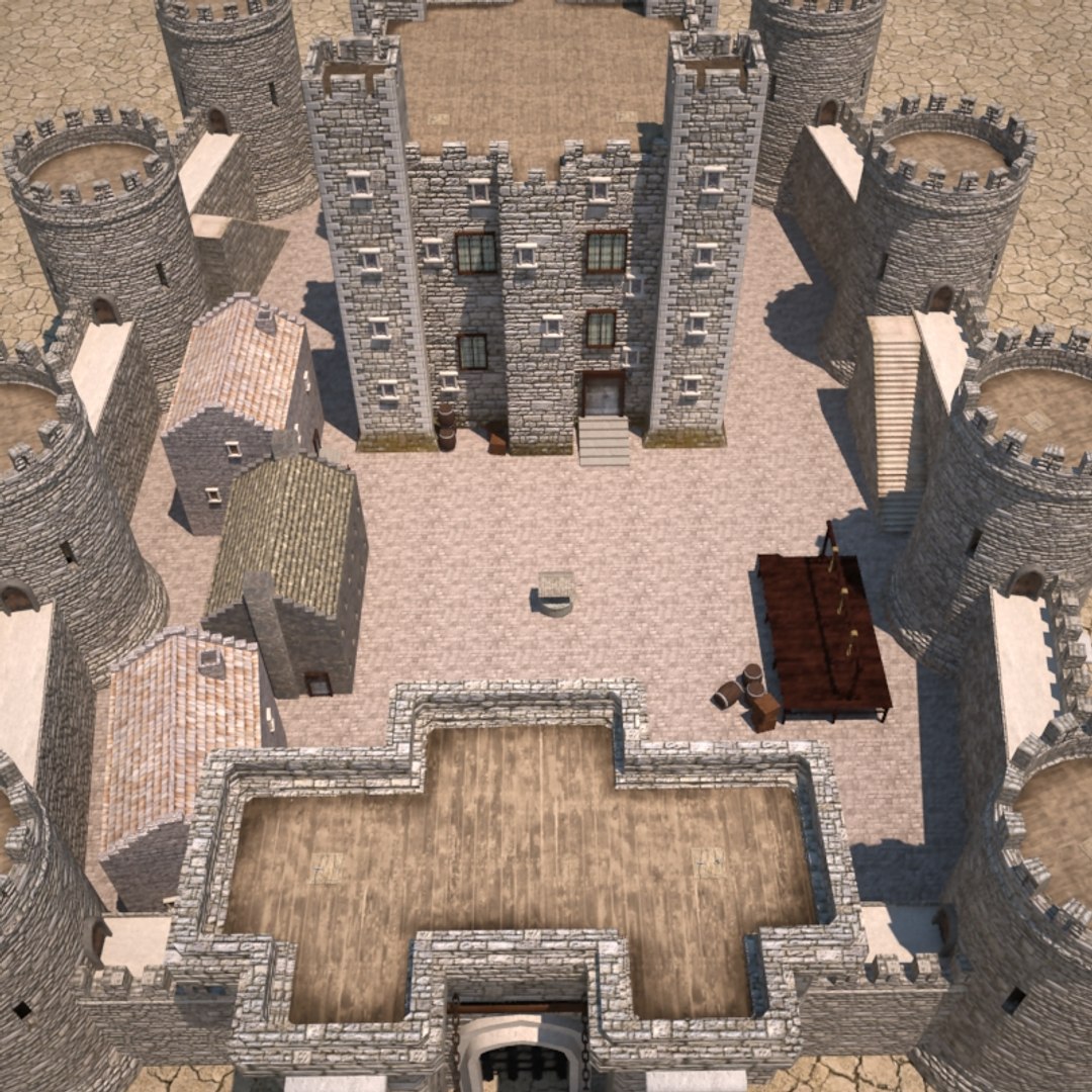 Maya Medieval Castle