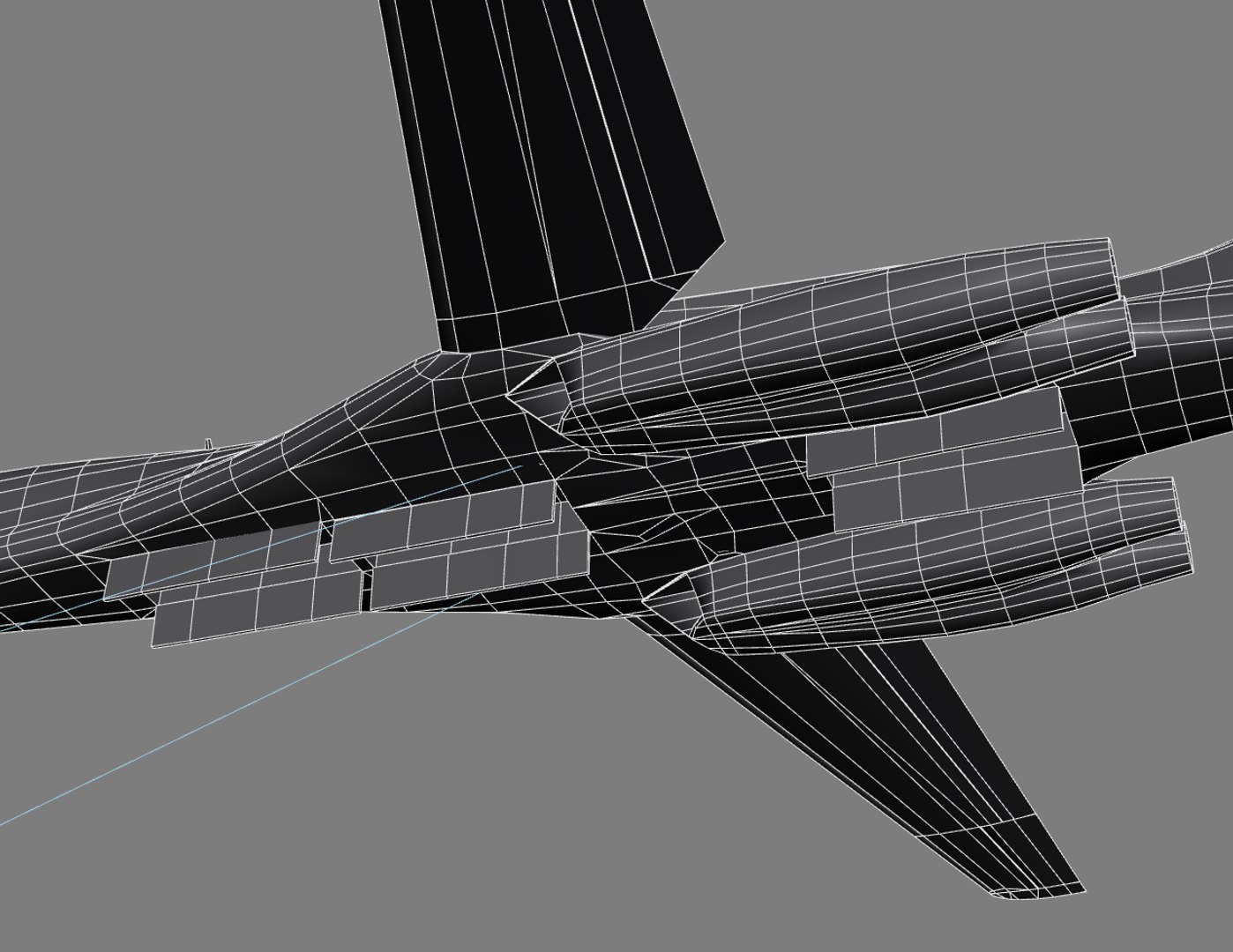 3d Model B1 B1b Rockwell