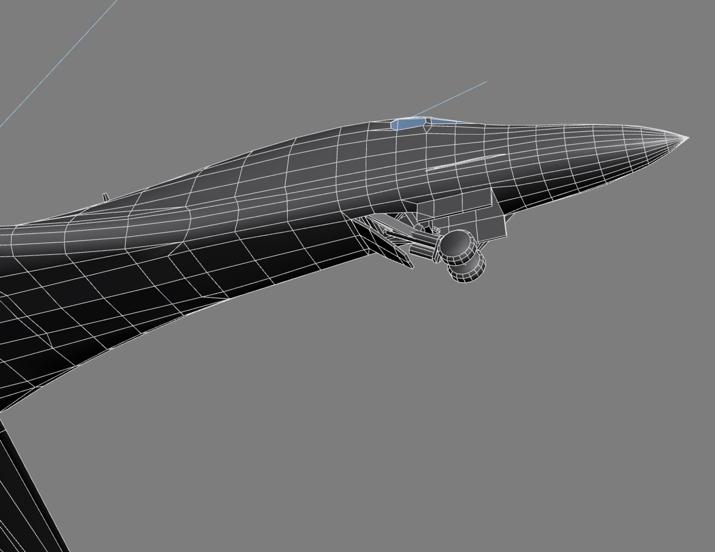 3d Model B1 B1b Rockwell