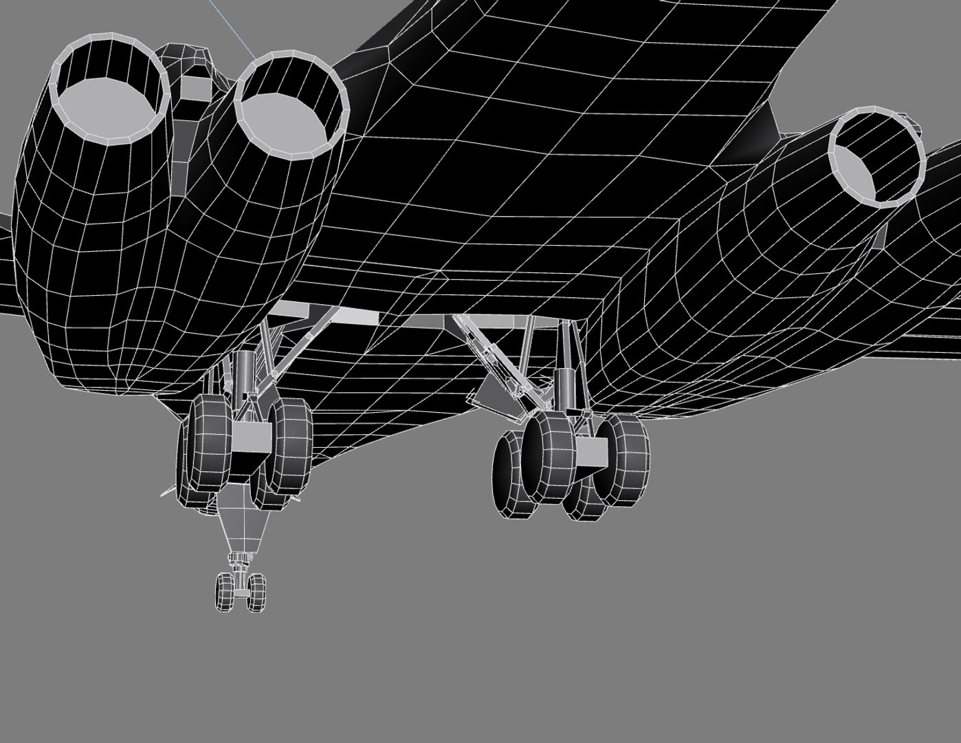 3d Model B1 B1b Rockwell