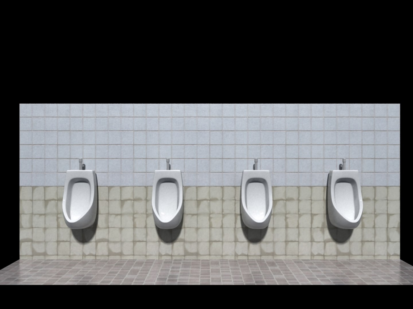 men s room 3d max