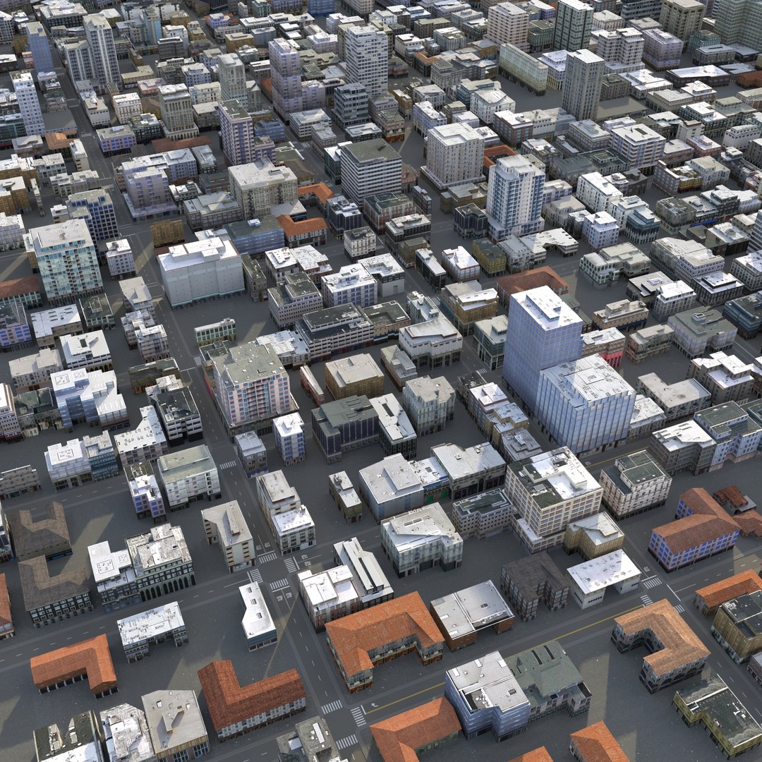3D City 117 - TurboSquid 2351626