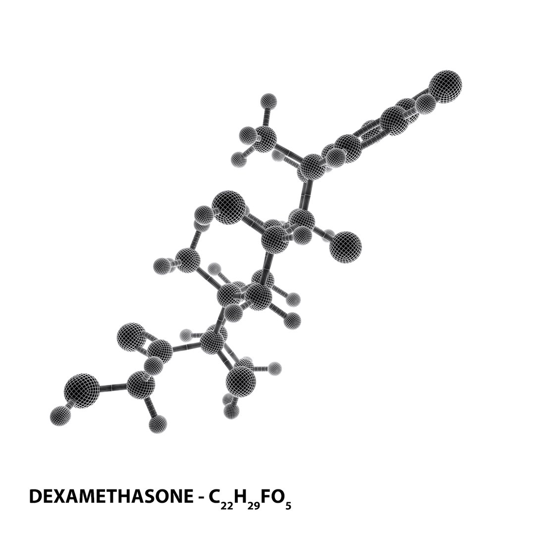 Drug DEXAMETHASONE Molecule 3D Model - TurboSquid 1890644