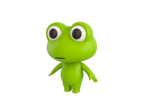 Cartoon Frog 3D Models for Download | TurboSquid