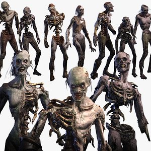 3D Zombi Real-Time Models For Download | TurboSquid