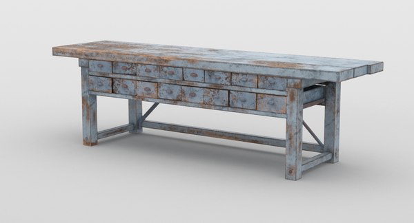 3D blacksmith table - TurboSquid 1235307