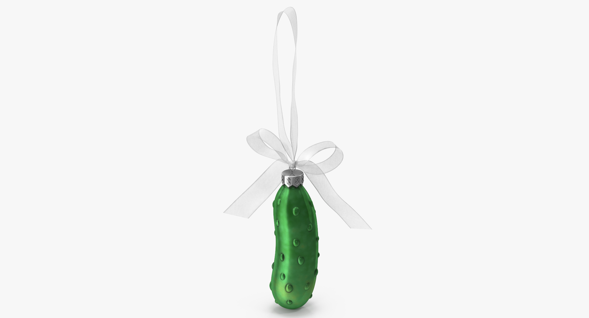 3D Christmas Pickle Ornament - TurboSquid 1222994