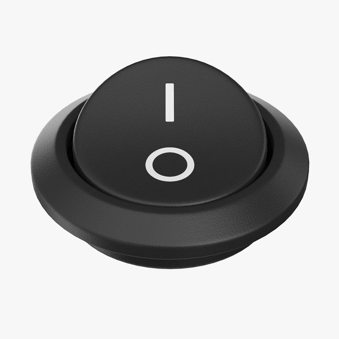 3D Rocker Switch Model - TurboSquid 1287491