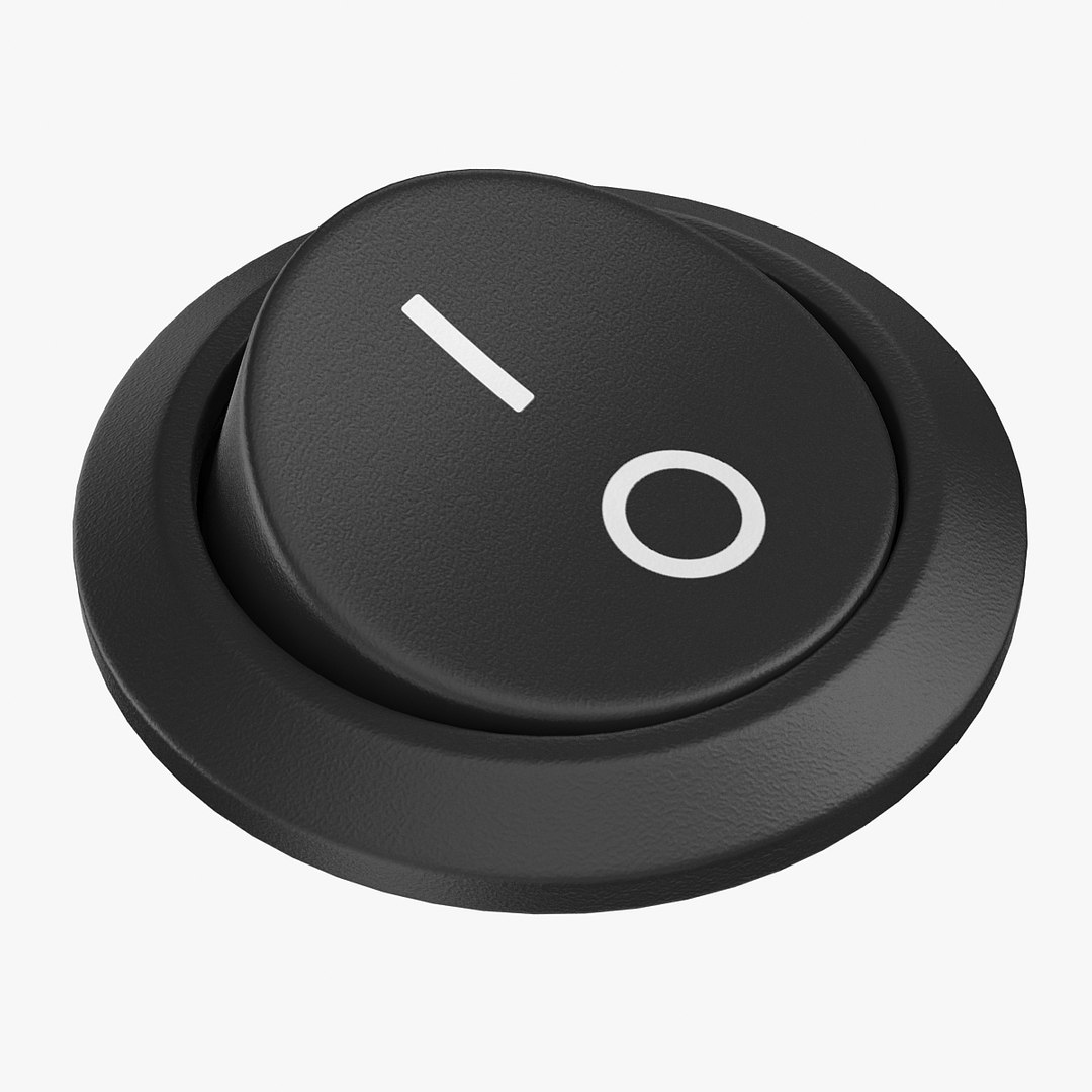 3D rocker switch model - TurboSquid 1287491